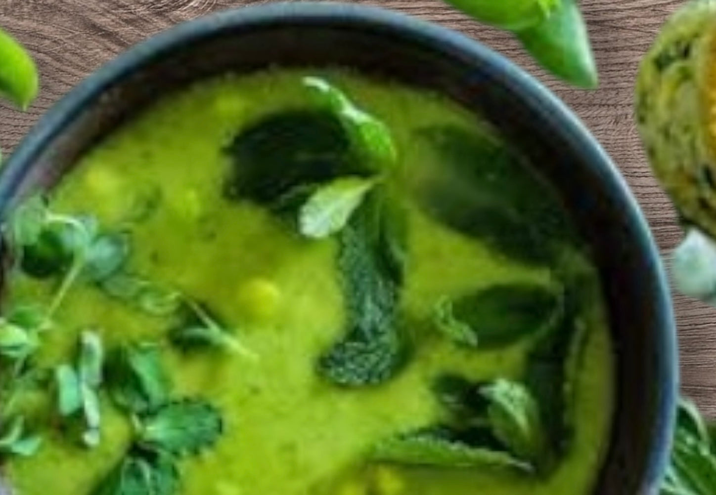 Chilled Minted Pea Bone Broth Soup – BON SIP